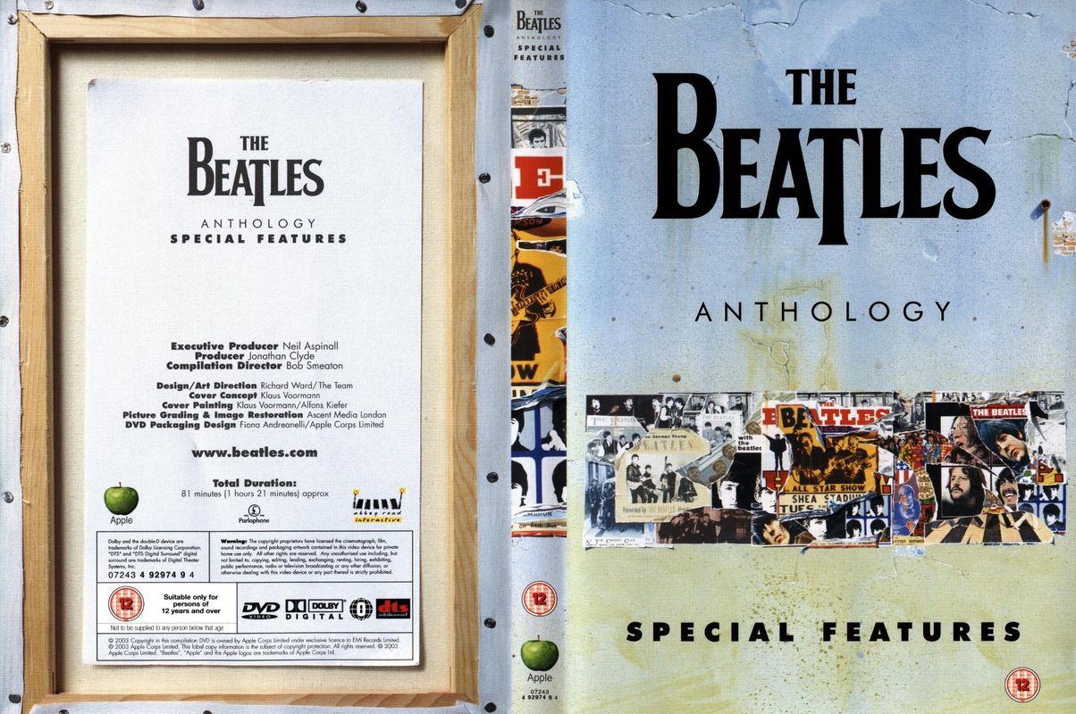 The Beatles Anthology : Front | DVD Covers | Cover Century | Over 1.000 ...